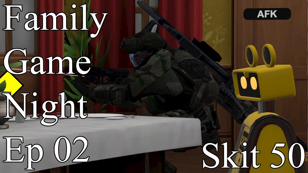 Family Game Night Ep 02 - Skit 50 - Murder Drones Vr - YouTube