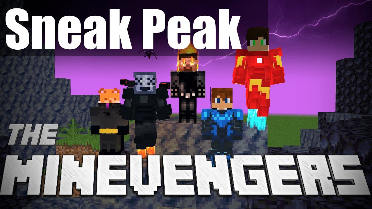 The Minevengers Stream Trailer (SUPERHERO MODS VS WITHER STORM ...