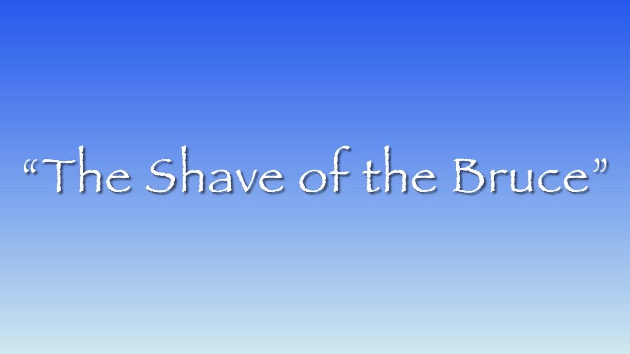 A tribute and solidarity shave for our good friend Bruce aka ...