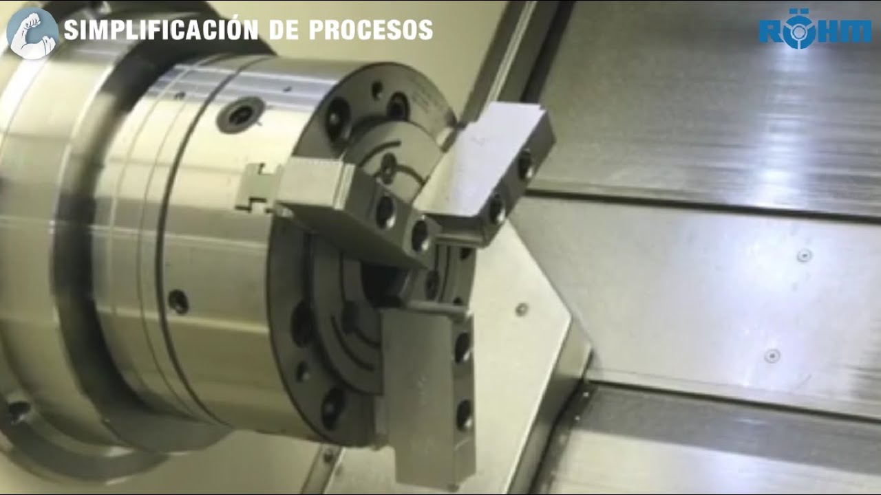 Chuck con cilindro neumático Röhm, herramienta de sujeción de alta ...