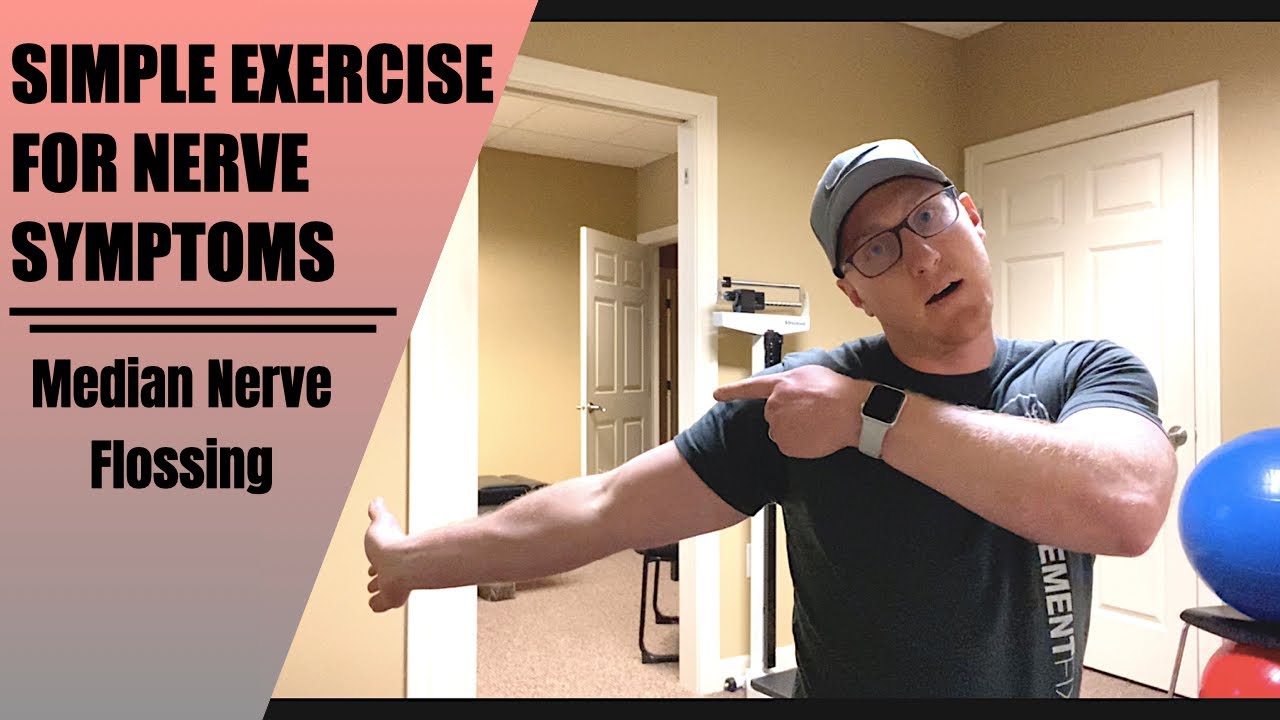 Simple Exercise For Nerve Symptoms - YouTube
