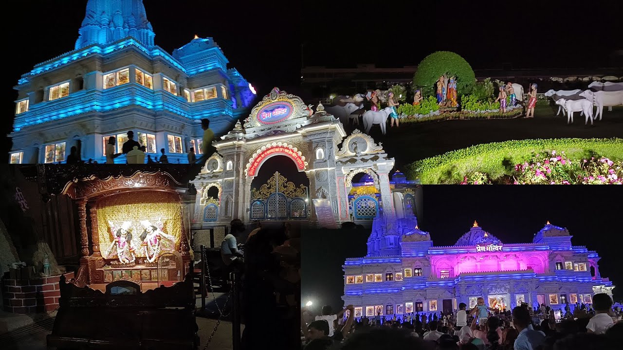 Prem Mandir | Night View 🥰🥰😍😍 | Ab Nahi Krungi Kisi ki Madad | How to ...