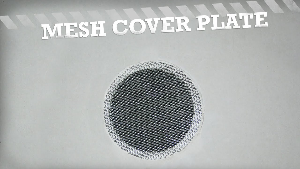 Mesh Cover Plates - CRCAPM - YouTube