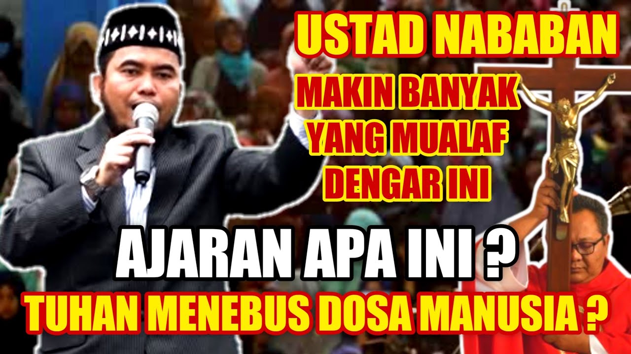 Ustad nababan ~ tuhan mengorbankan diri untuk manusia ? ajaran apa ini ...