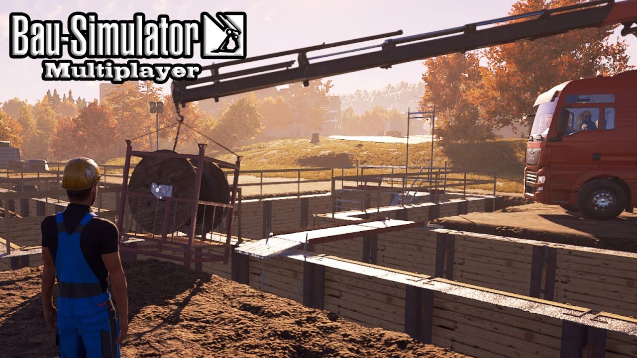 BAU SIMULATOR MULTIPLAYER : #04 Kanal und Straßenbau | CONSTRUCTION ...