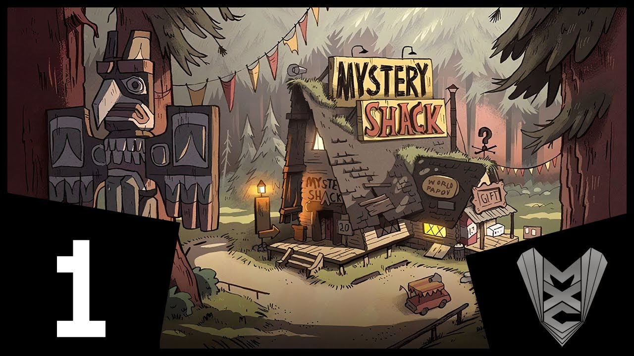 Building the "Mystery shack" in modded Minecraft || Part 1 - YouTube