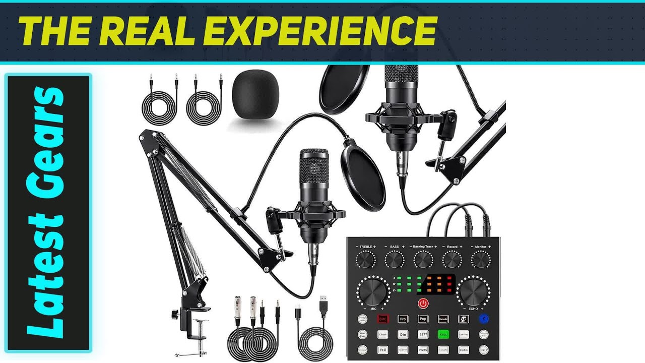 Best 2-Person Podcast Setup? V8s Mixer & BM-800 Mics - YouTube