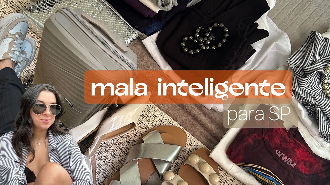 ARRUMANDO A MALA DA MANEIRA CERTA para 3 dias em São Paulo • dicas de ...