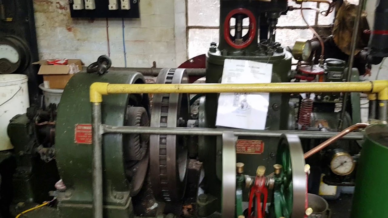 Steam powered pumps & genarators - YouTube