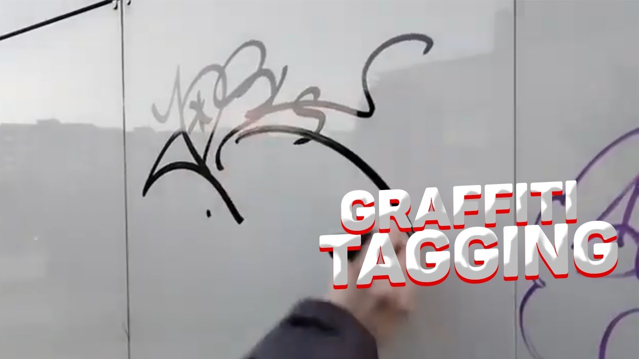 Graffiti Tagging - Markers, Stickers, Lifestyle - YouTube