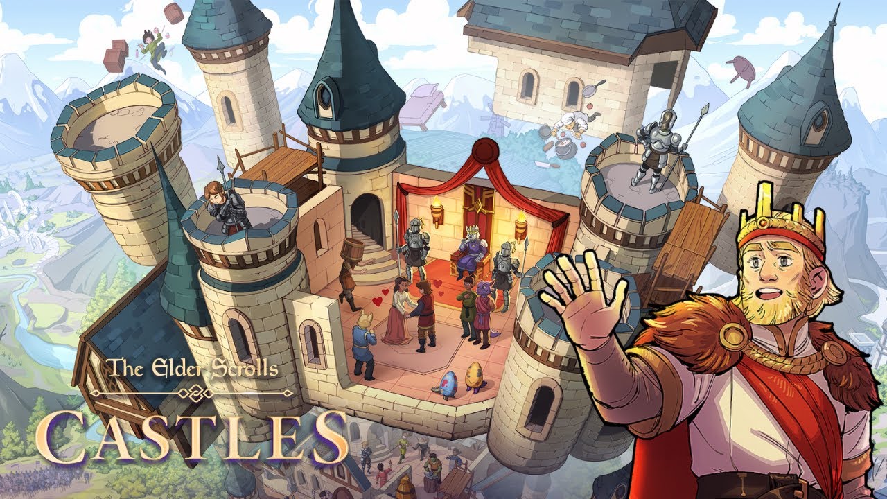 The Elder Scrolls: Castles Gameplay | Rule Over & Build Castle - YouTube