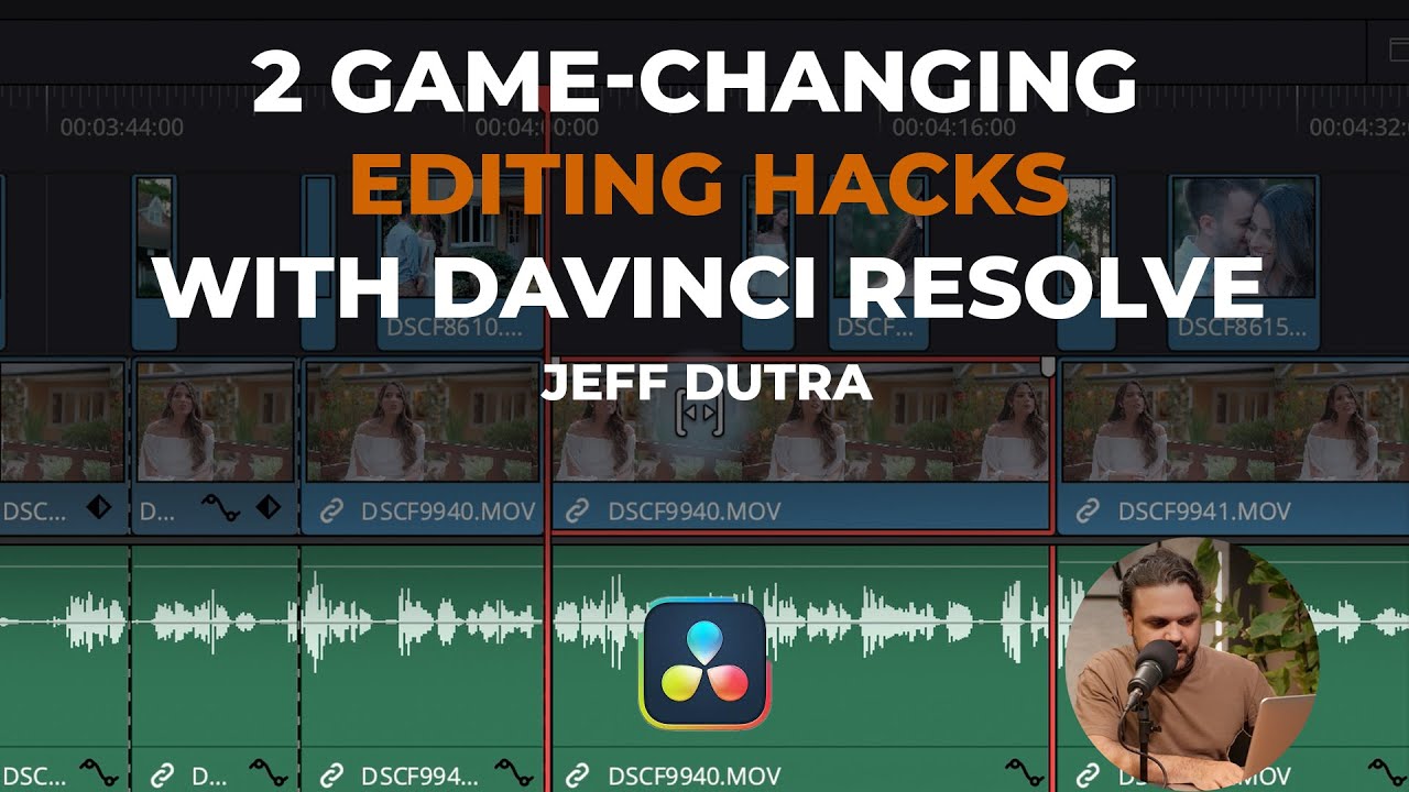 #003 - 2 Game-Changing Editing Hacks with Davinci Resolve | Tutorial | JEFF DUTRA - YouTube