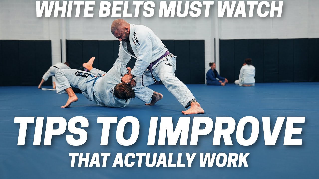 WHITE BELTS IMPROVE YOUR JIU JITSU NOW - YouTube