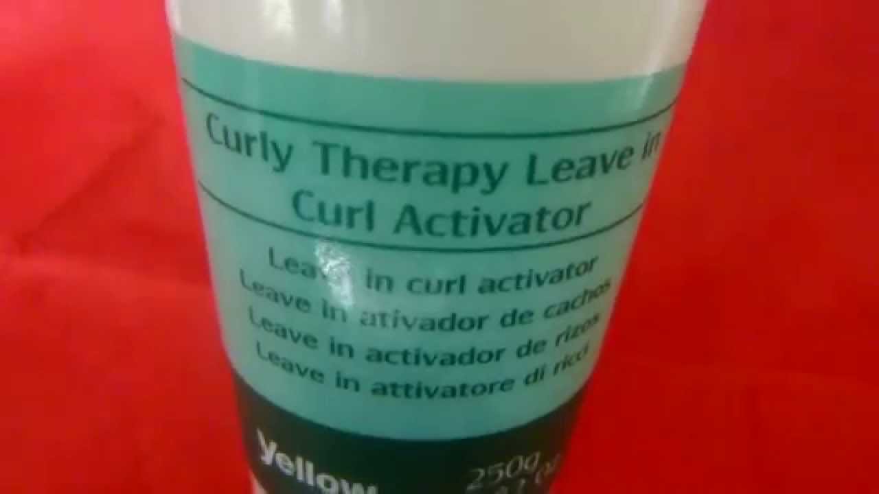 Yellow Curly Therapy Leave in Curl Activator - 250 g - Você Beleza ...