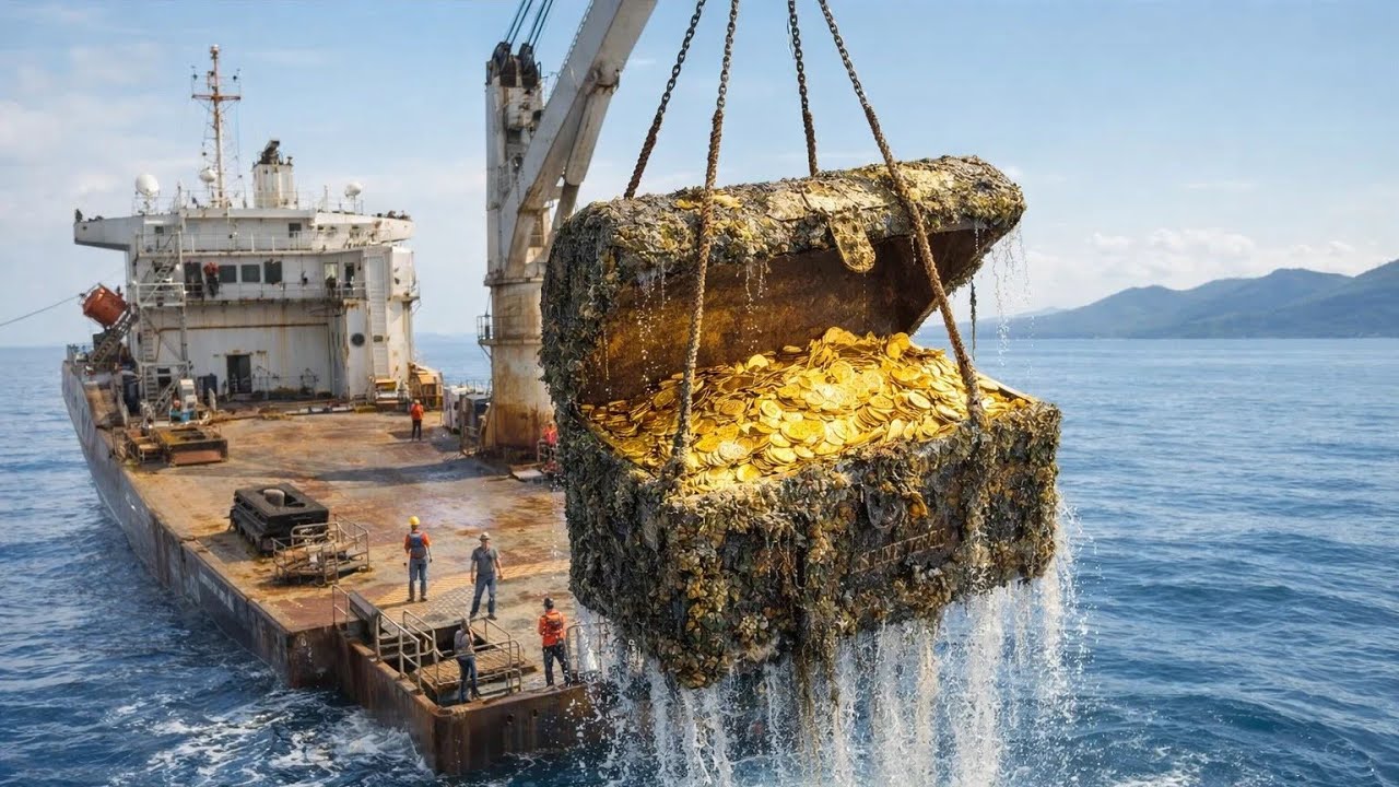 1984: Sunken Gold Bars Valued at $580 Million Found in Atlantic Ocean ...