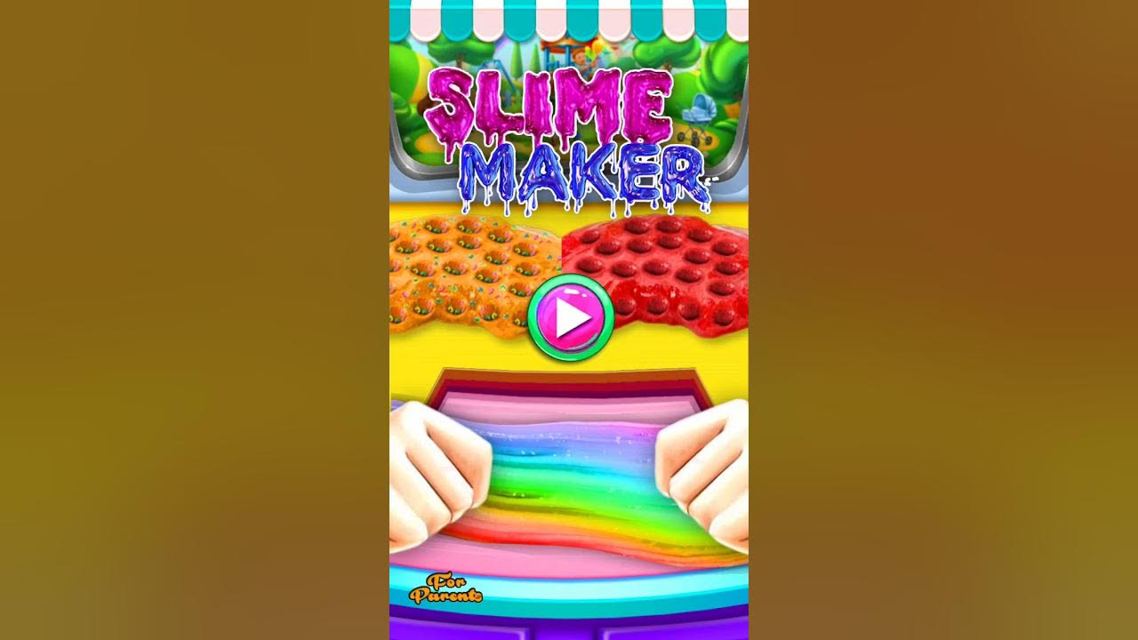 DIY Slime Maker Game Fluffy Squishy Stretchy Kids Games - YouTube