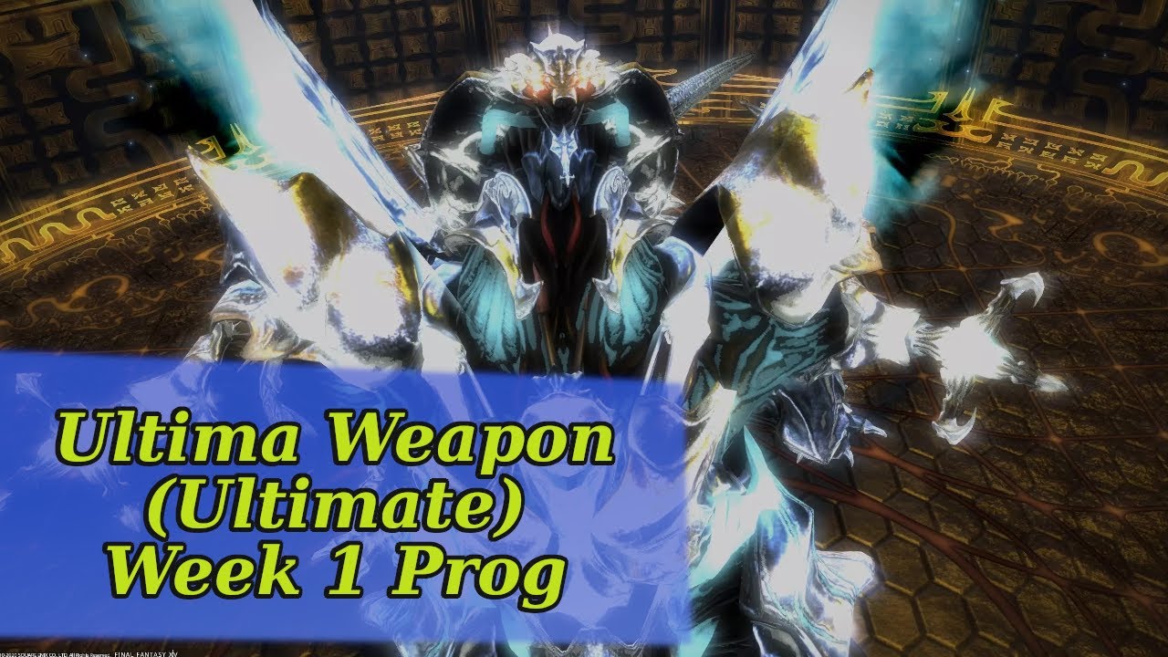 FFXIV - Ultima Weapon Ultimate, Week 1 Prog - YouTube
