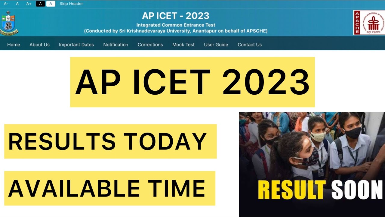 AP ICET 2023 RESULTS RELEASING TODAY | ICET RESULTS AVAILABLE SOON AND ...