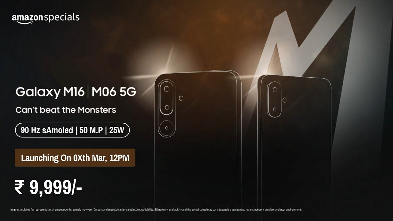Samsung Galaxy M16 5G & Samsung M06 5G Launch Date In India, India ...
