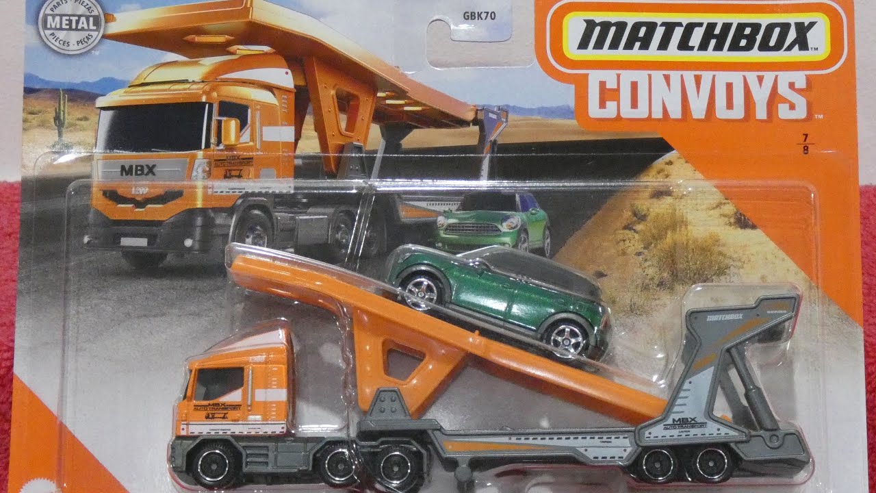 Matchbox CONVOYS - MBX Cabover And Transport Trailer with 2011 Mini ...