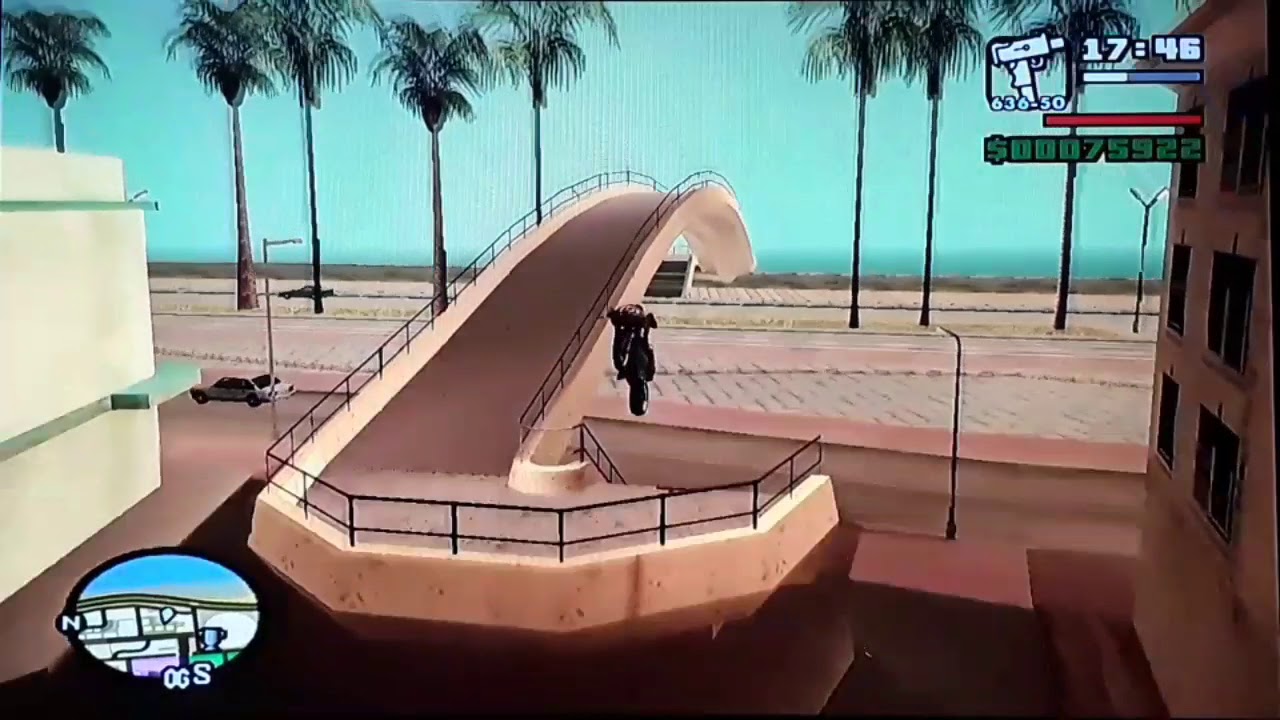 Gta San Andreas Ps4 Los Santos Unique Stunt Jumps Youtube