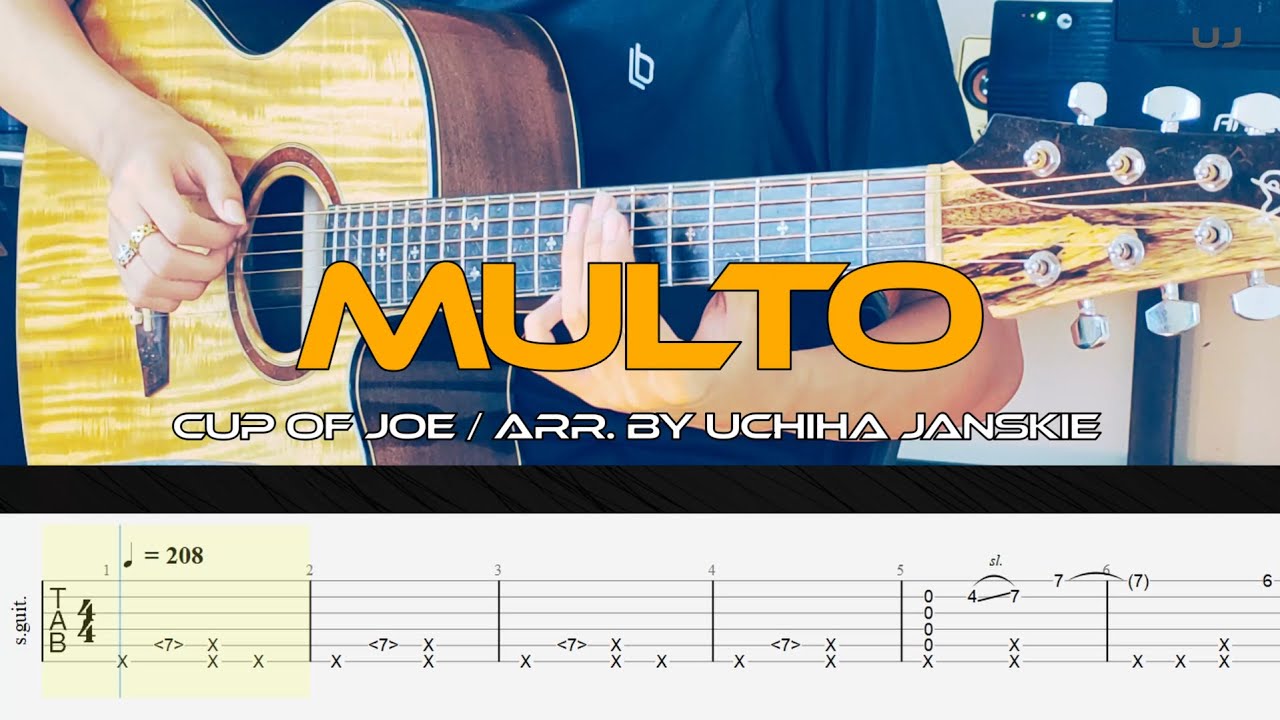 Multo - (Cup of Joe) | Guitar Fingerstyle | Free Tabs Accords - Chordify