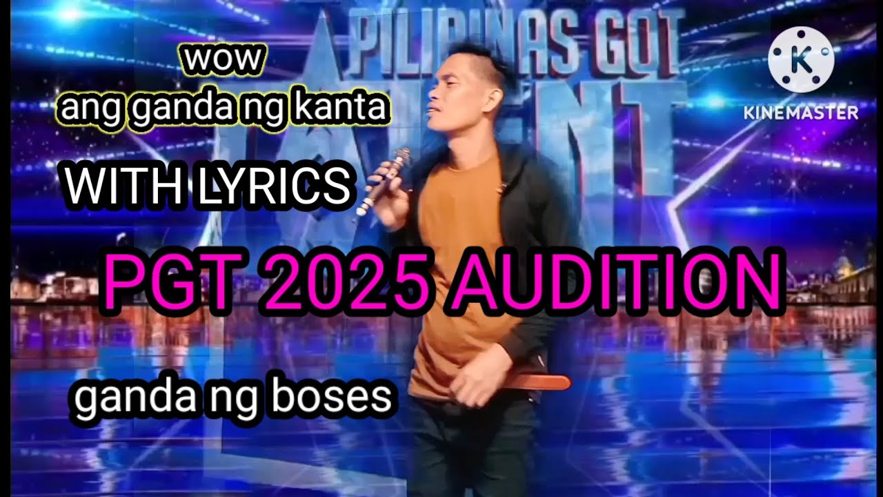 PGT2025 WOW ANG GANDA NG KANTA WITH LYRICS PA - YouTube