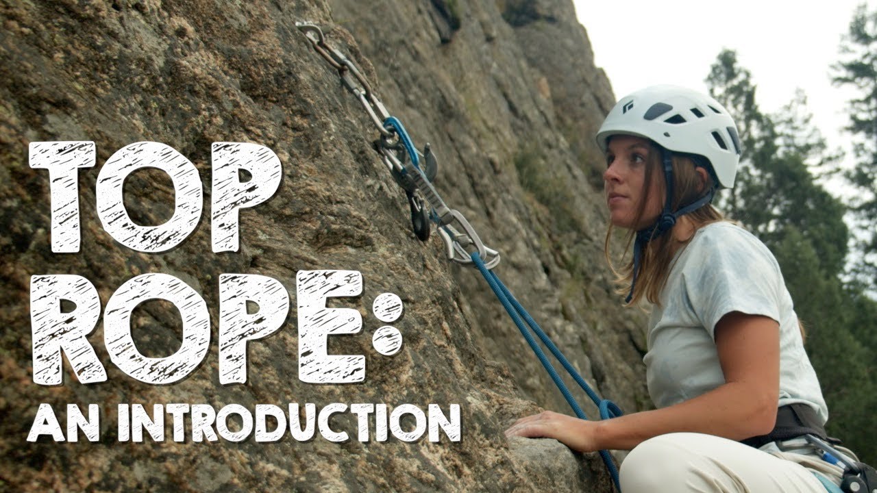 The Easiest Rope Climbing Method: Top Rope 101 - YouTube