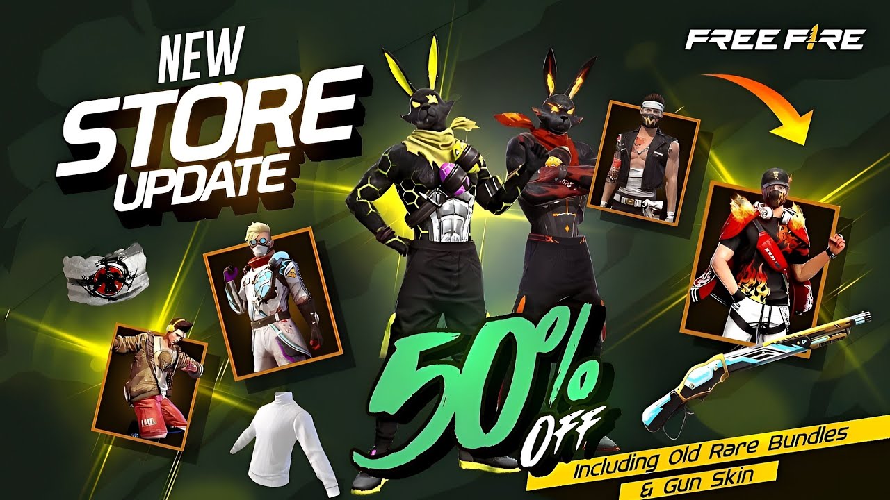 New Items In Store, Store Update Free Fire 😮💥| Free Fire New Event | Ff ...