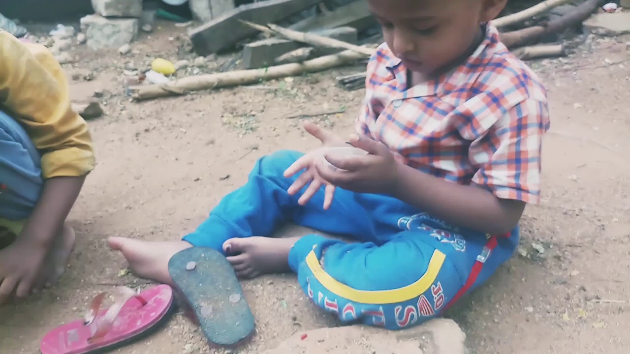 Children playing in Soil. - YouTube