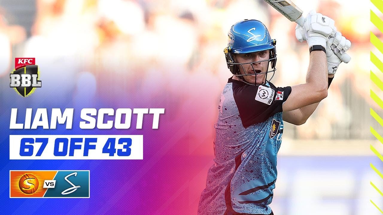 Liam Scott Posts His Highest Score | #BBL14 - YouTube