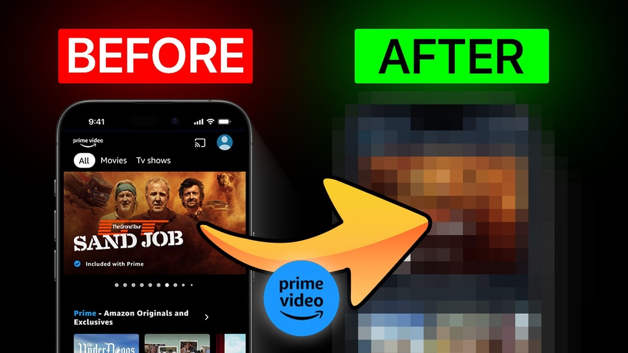 I Redesigned Amazon Prime Mobile App - YouTube