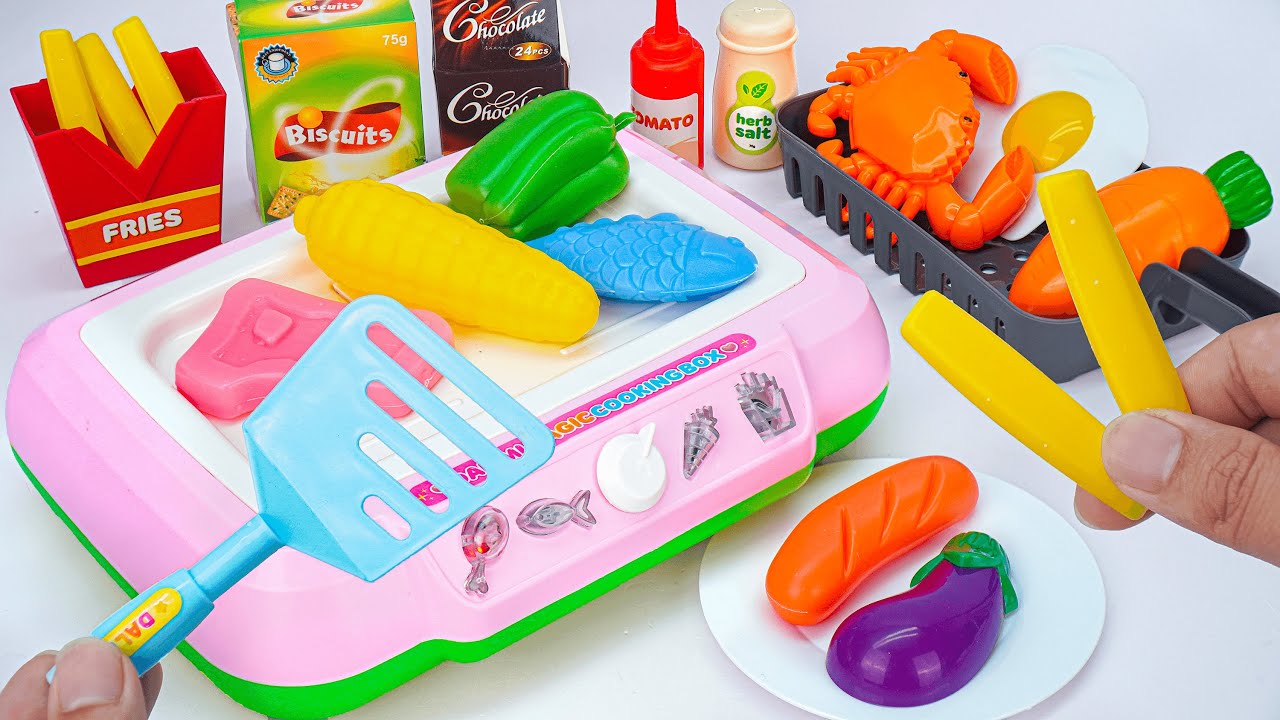 7 Minutes Ultimate Cooking Toys Playset, Satisfying Unboxing Dalimi ...