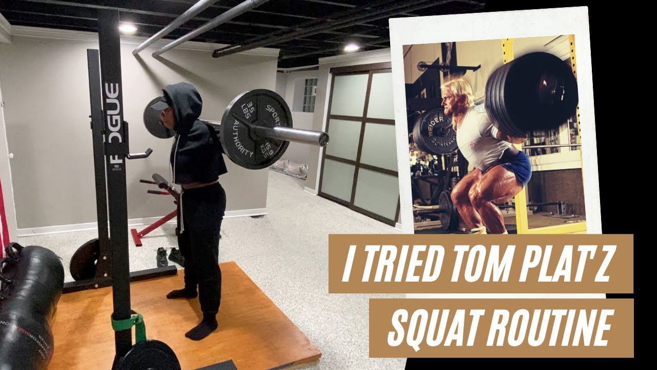 I Tried Tom Platz's Squat Routine | Squat Challenge - YouTube