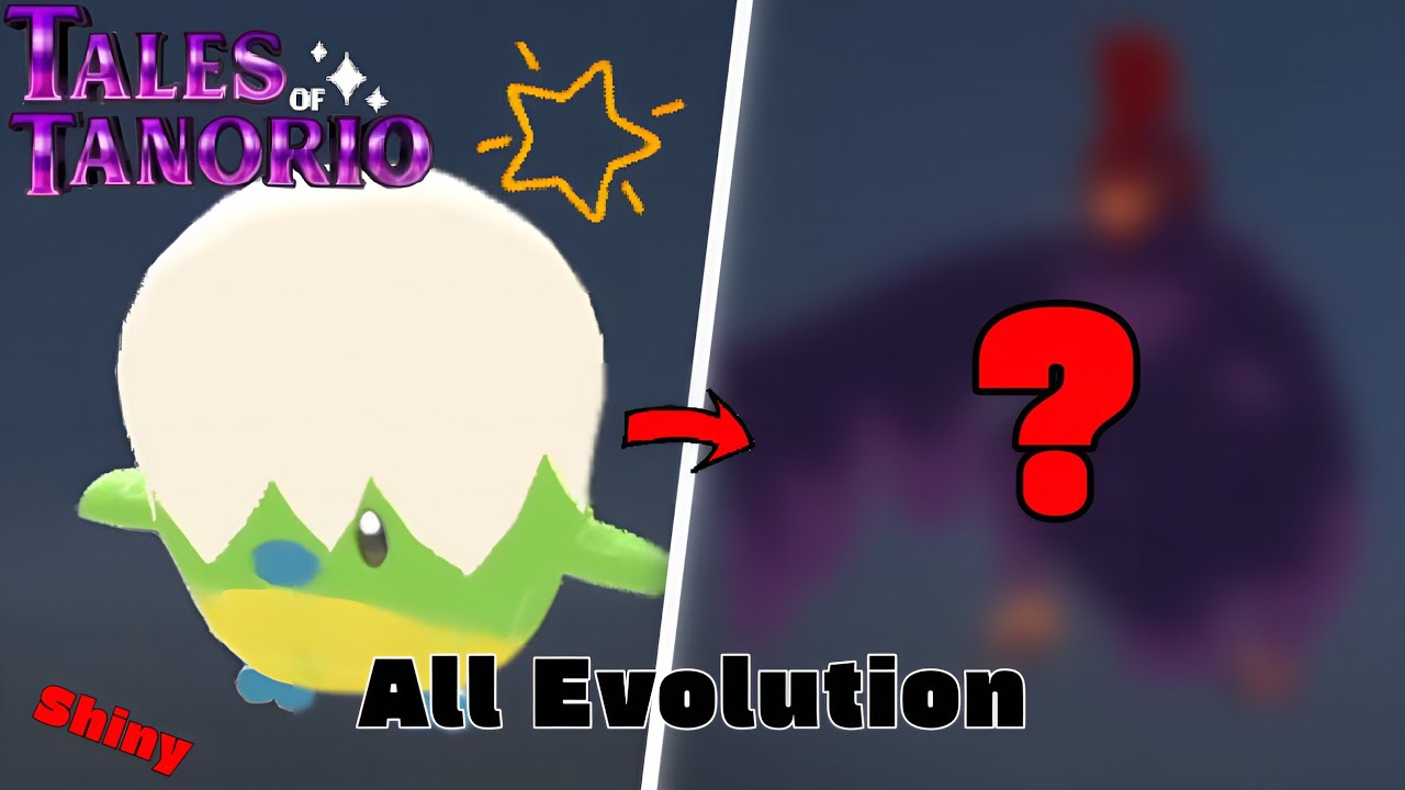 All Shiny Chickbin Evolution 【Tales Of Tanorio】 - YouTube