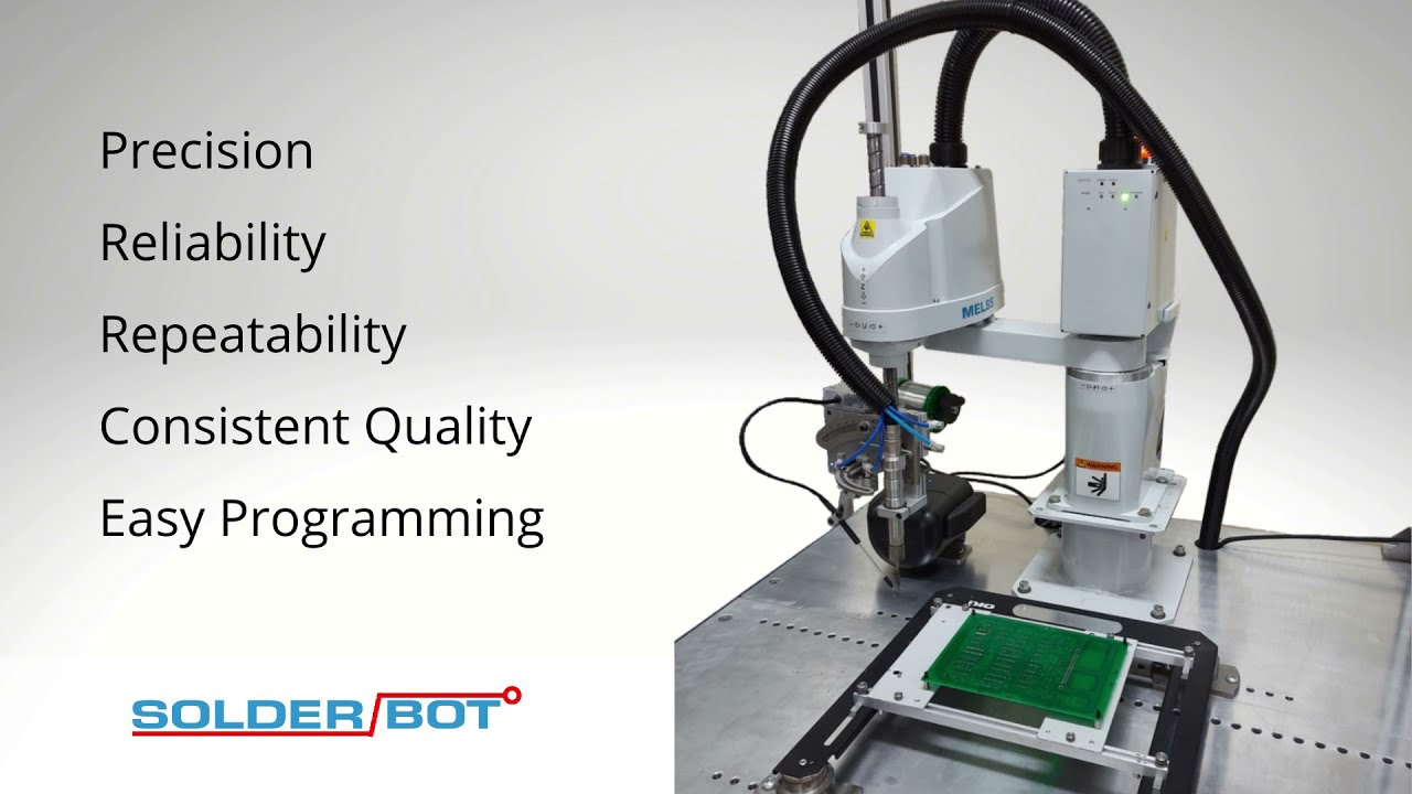 MELSS SolderBot - Robotic Soldering System - YouTube
