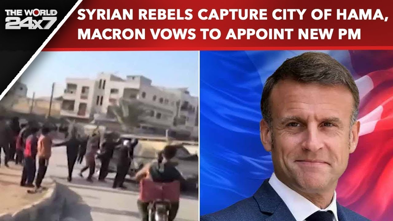 Aleppo Syria Today | Syrian Rebels Capture Key City Of Hama, Macron Vows To Appoint New PM ...