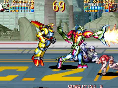Guardians / Denjin Makai 2 (Arcade) 2P Cooperative Playthrough - YouTube