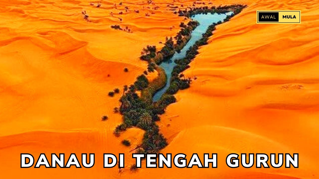 Berada di Tengah Gurun Sahara, Danau Mempesona Namun Berbahaya‼️ (Umm ...