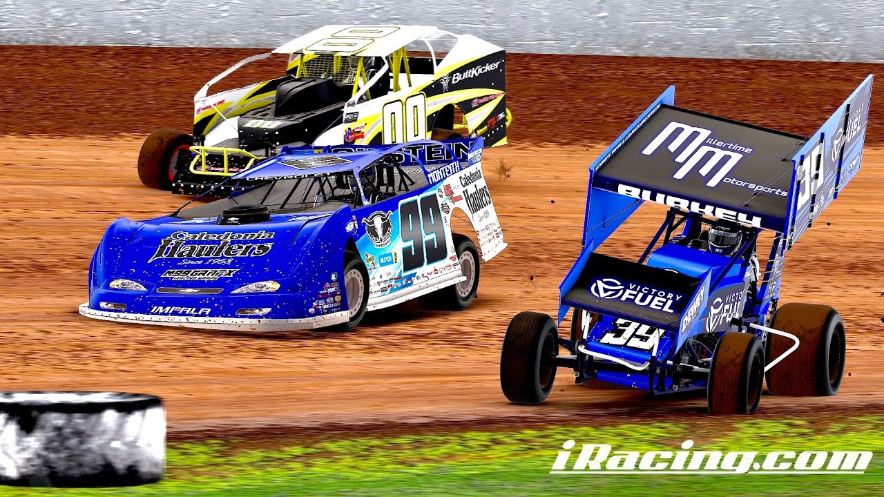iRacing Dirt Multi-Class Racing at Charlotte - YouTube