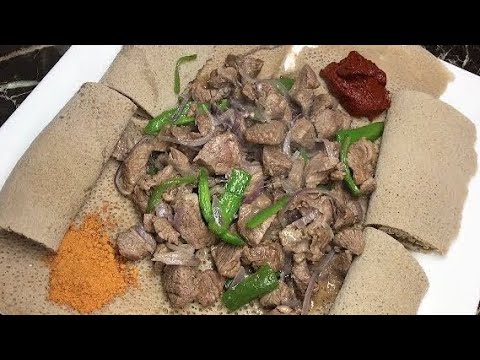 Ethiopian Food - የበግ ለጋ ጥብስ - Delicious Simple Lamb Tibs #EthiopianFood ...