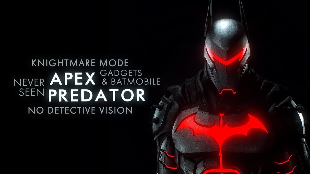 How Apex Predator gameplay looks like in Batman Arkham Knight NG+ - YouTube
