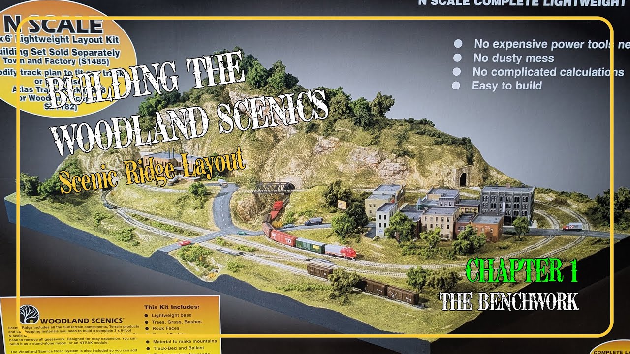 Scenic Ridge Layout, Chapter 1: The Benchwork - YouTube