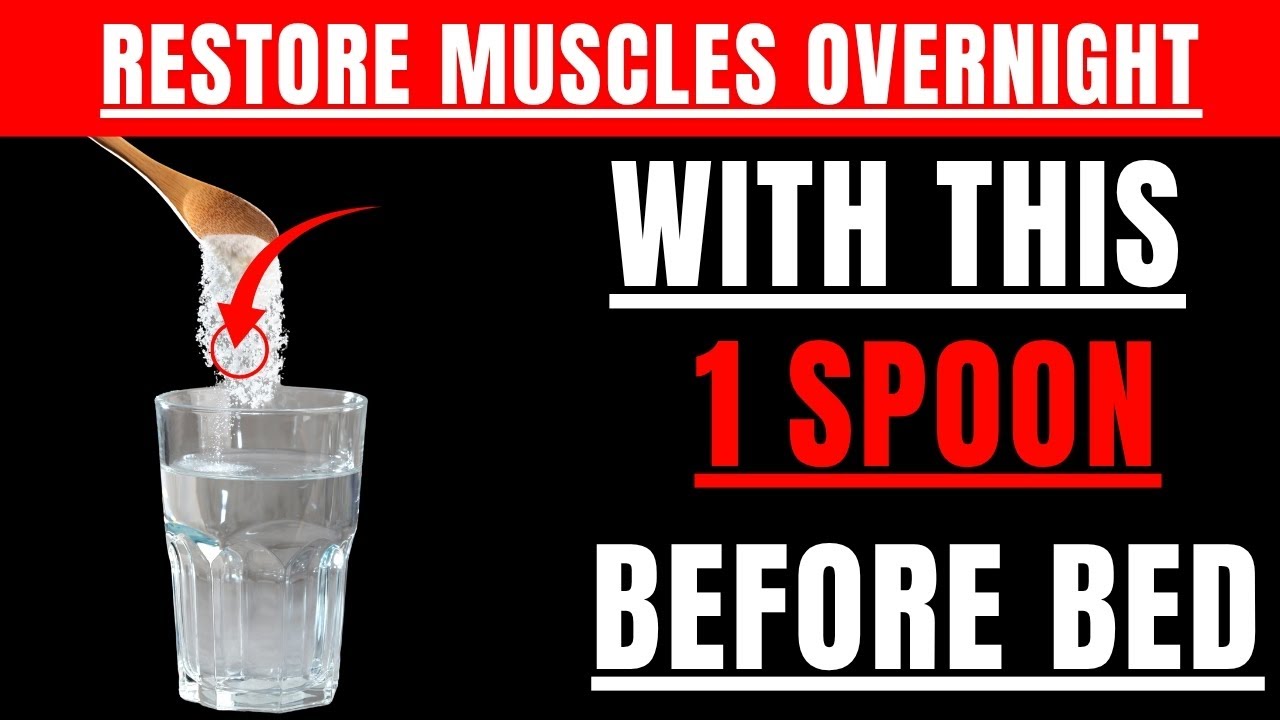 This 1 Spoon Before Bed Will Restore Your Muscles While You Sleep ...