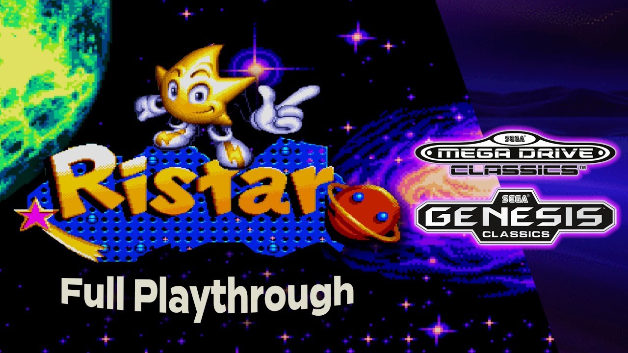 Ristar - Complete Playthrough - YouTube