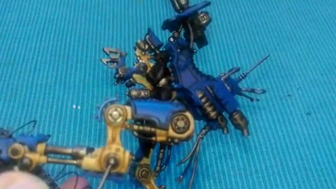 How to paint: Ironstrider Ballistarius (Adeptus Mechanicus) - YouTube