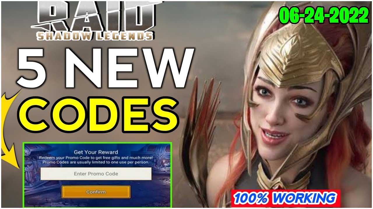 RAID Shadow Legends Promo Codes (June 2022) - RAID Shadow Legends ...
