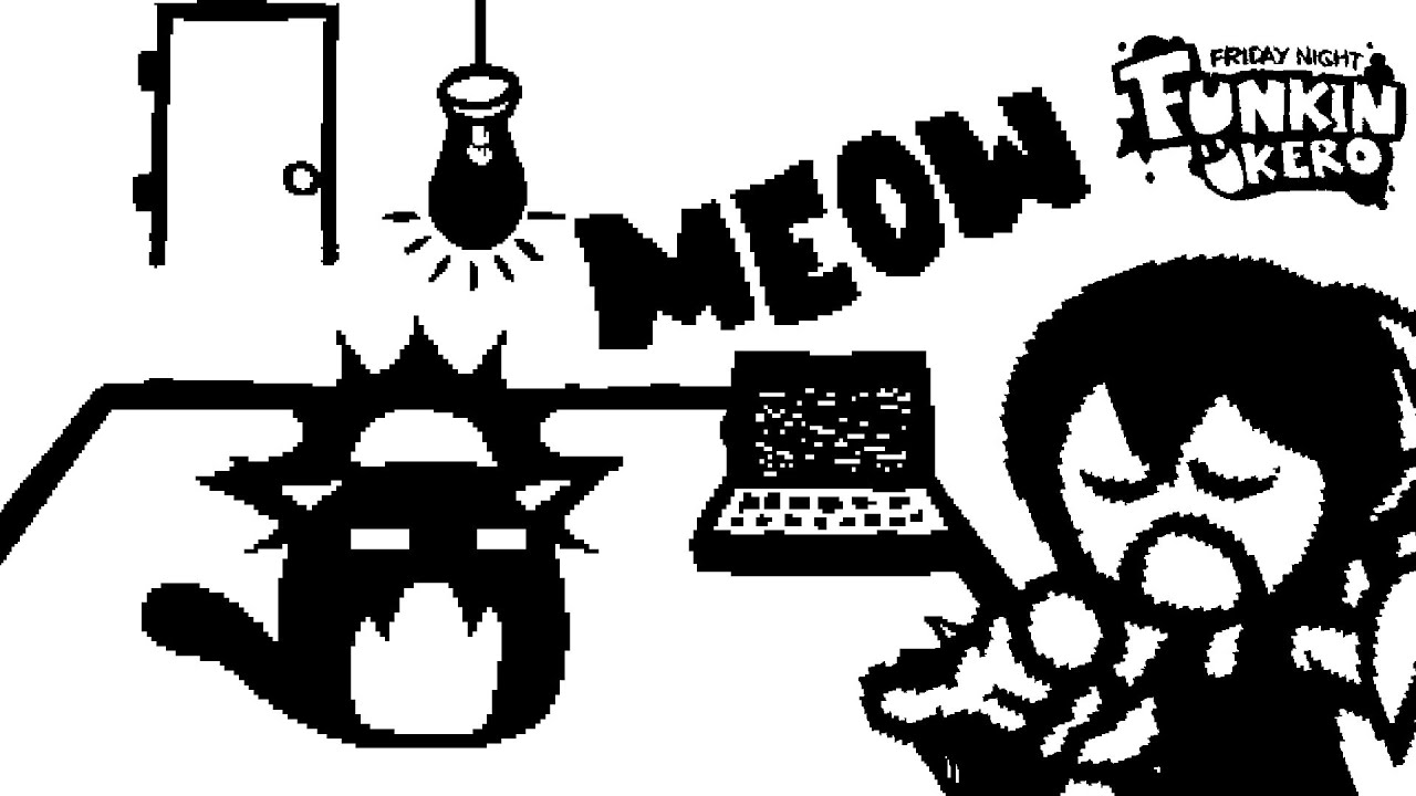 FNF OMORI MEOW KERO REMIX #omori #meow - YouTube
