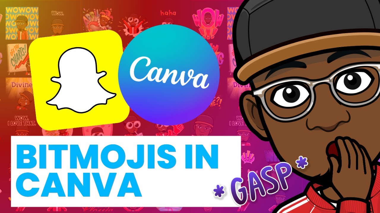 Take Your Canva Designs to the Next Level with Snapchat Bitmojis - YouTube