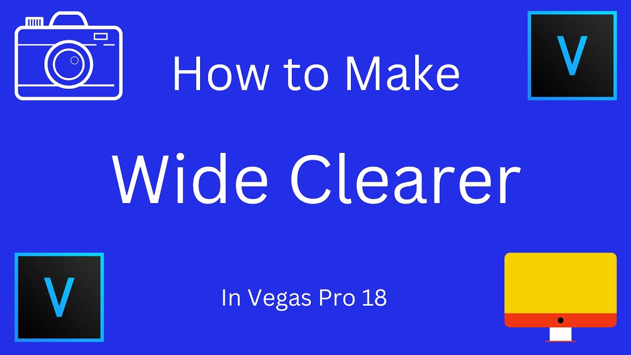 How to Make Wide Clearer Effect | Vegas Pro 18 - YouTube